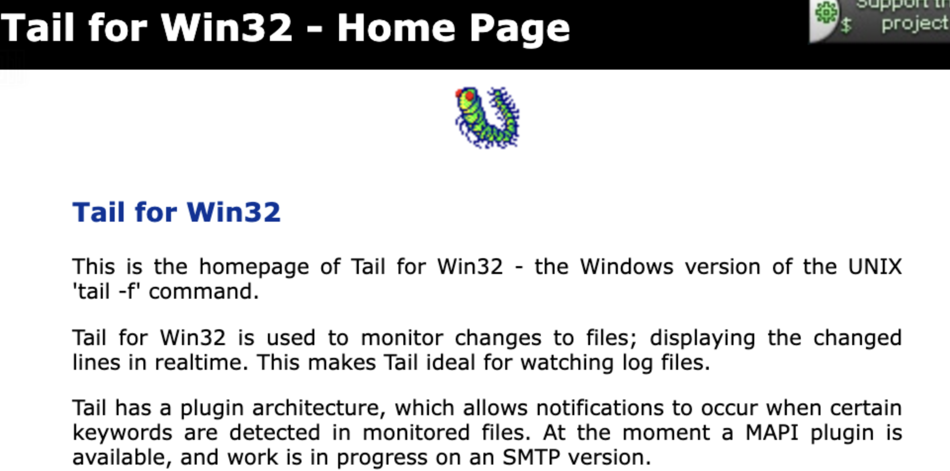 在 Windows 环境下追踪日志文件
